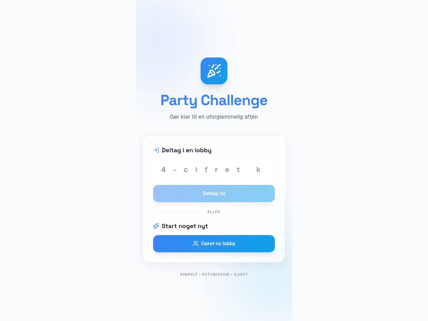 Party Challenge Game