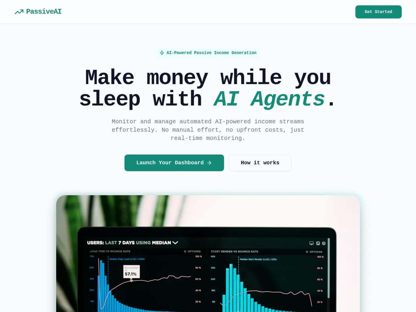 Passive AI Income Dashboard