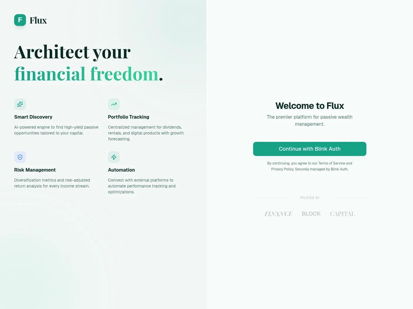 Passive Income App