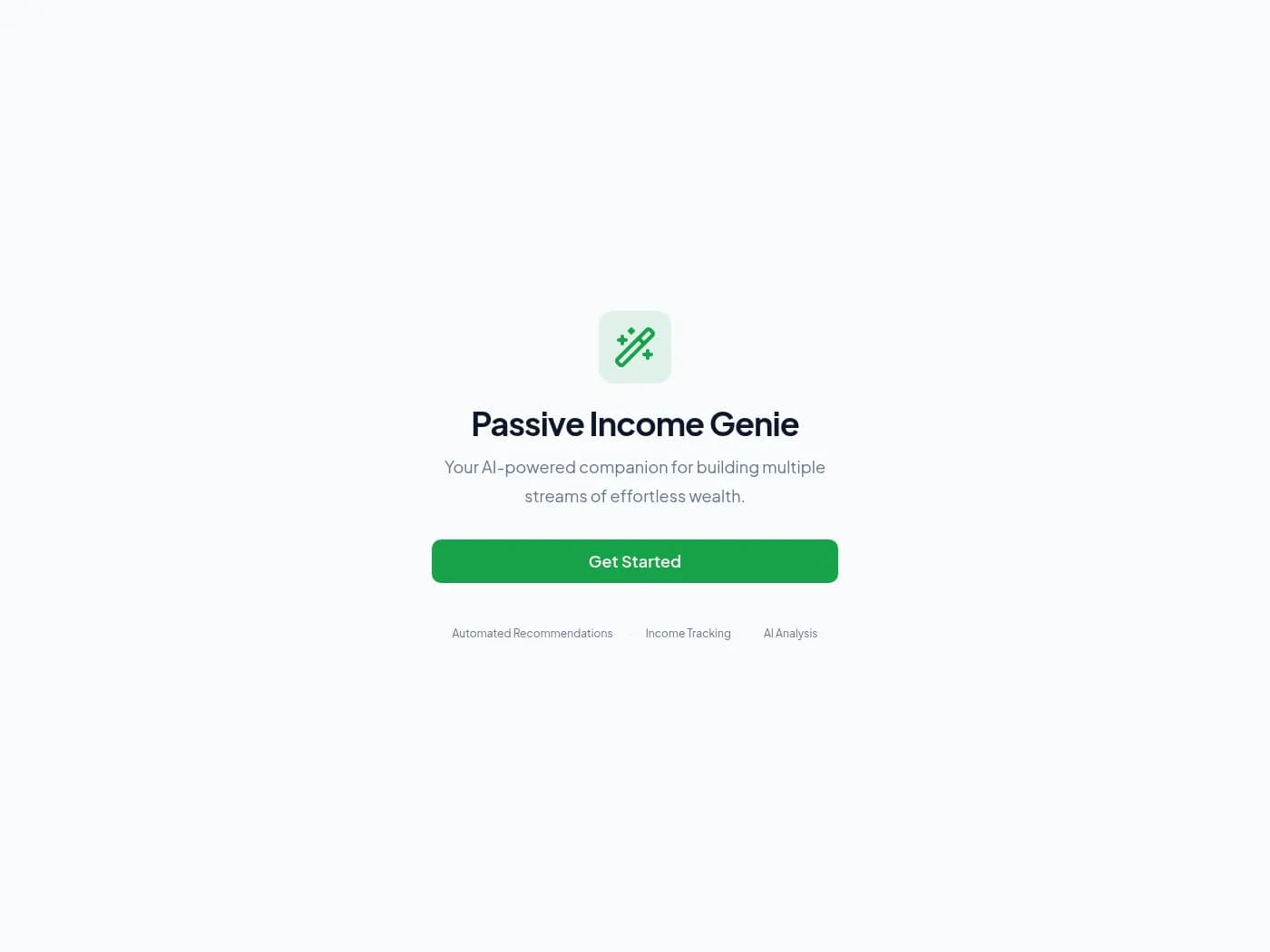 Passive Income Genie