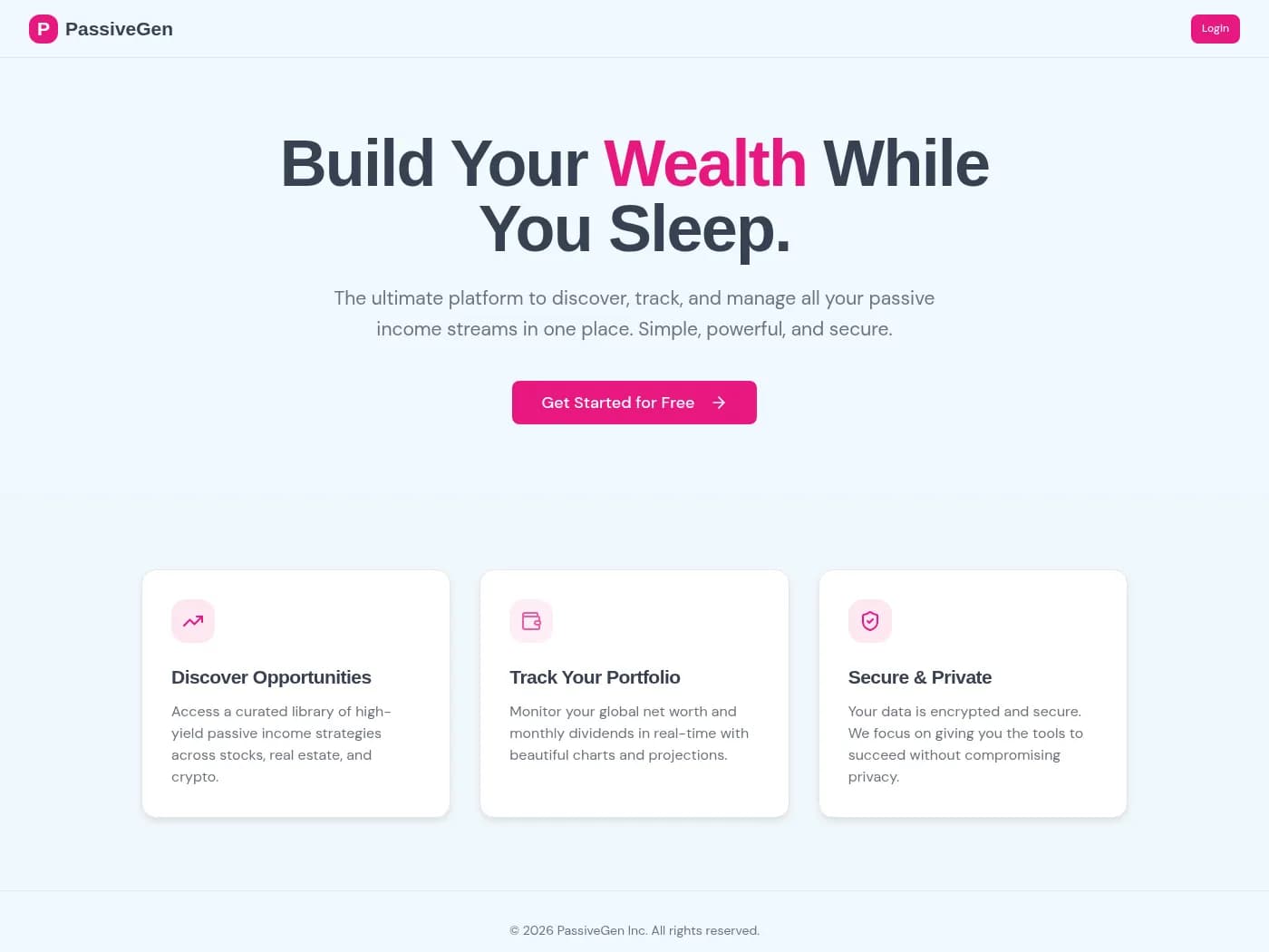 Passive Income Generator