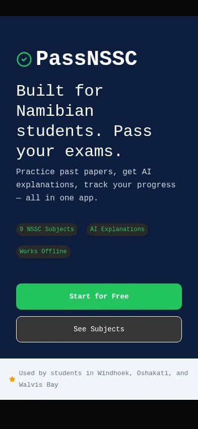 PassNSSC AI Exam Prep
