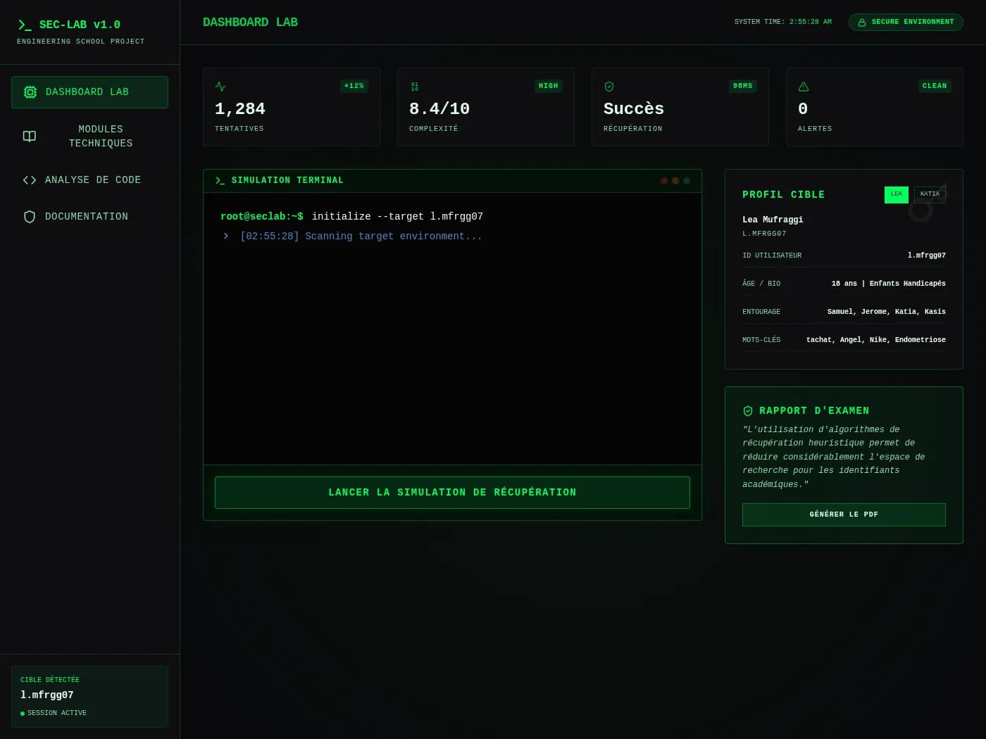 Password Discovery Demo