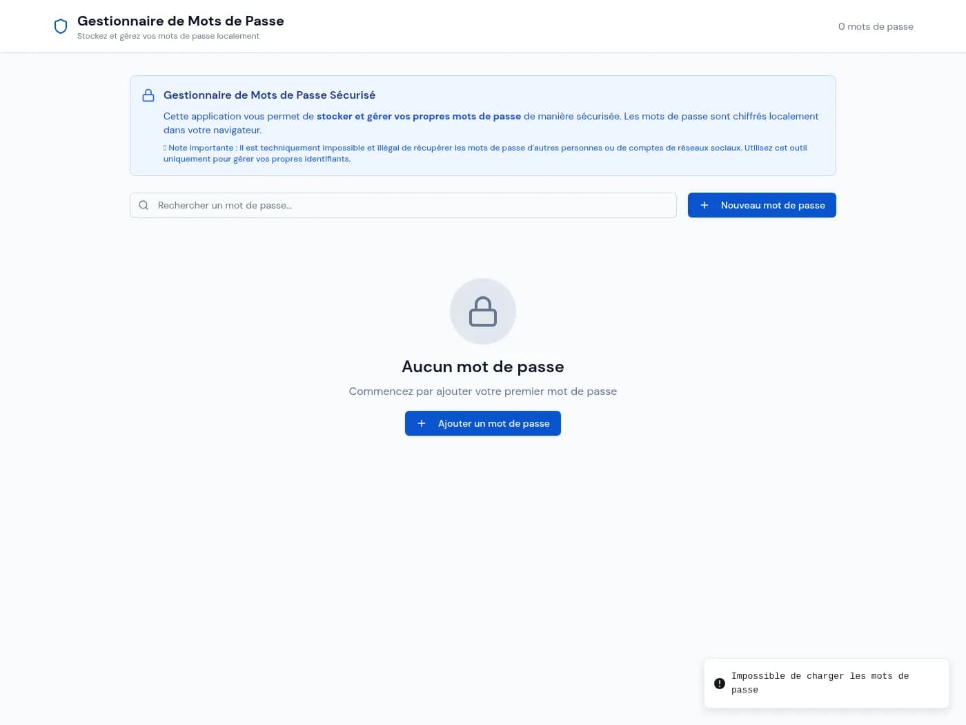 Password Finder Web