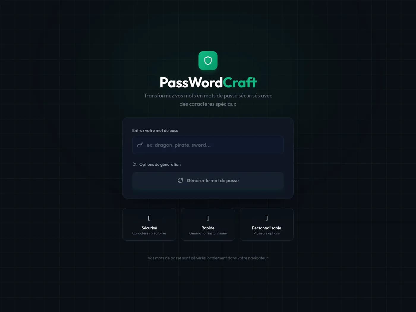 PassWordCraft