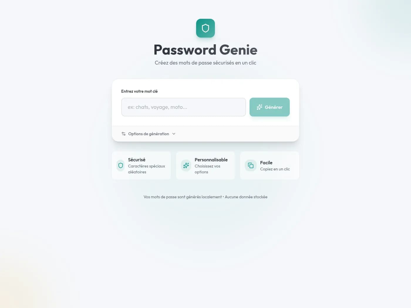 Password Genie
