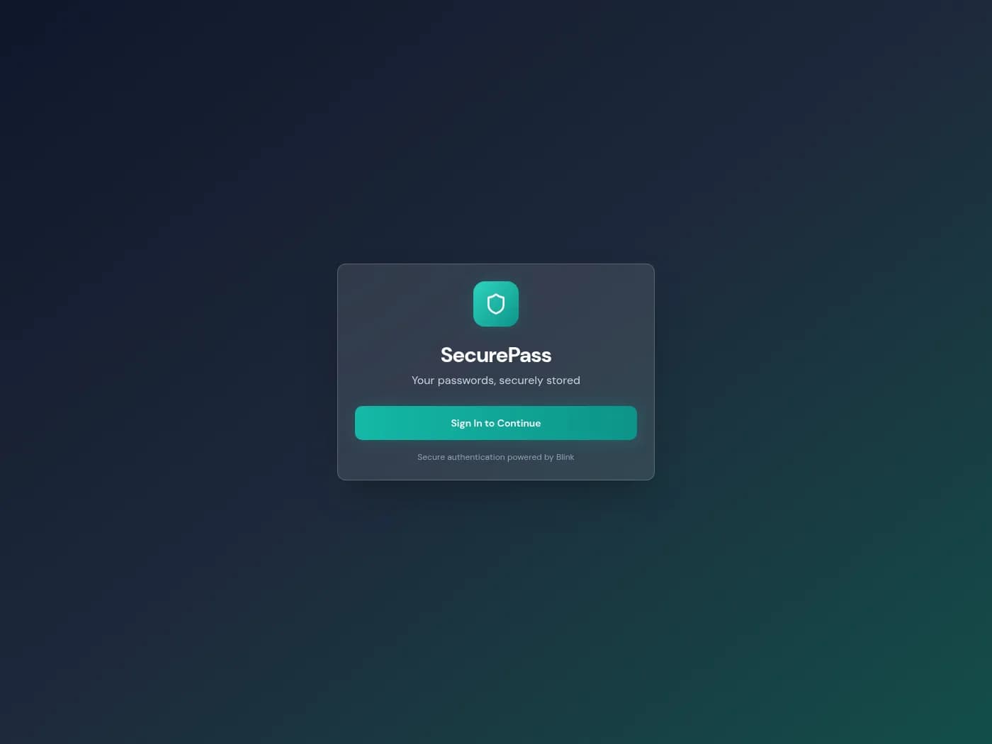 SecurePass Manager
