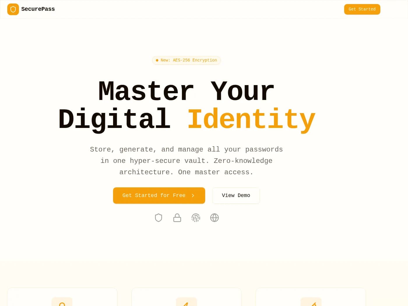 SecurePass Manager