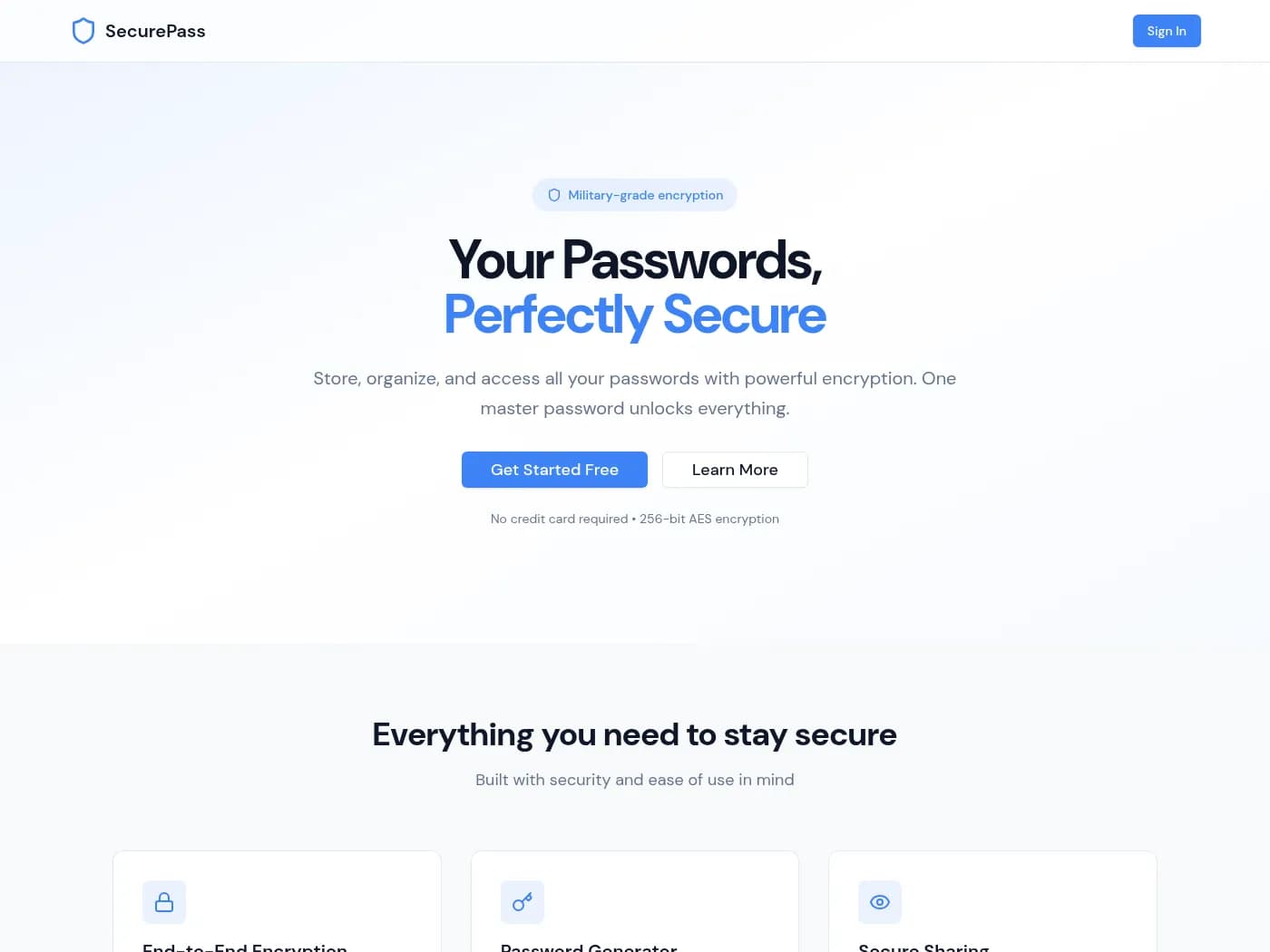 SecurePass Manager