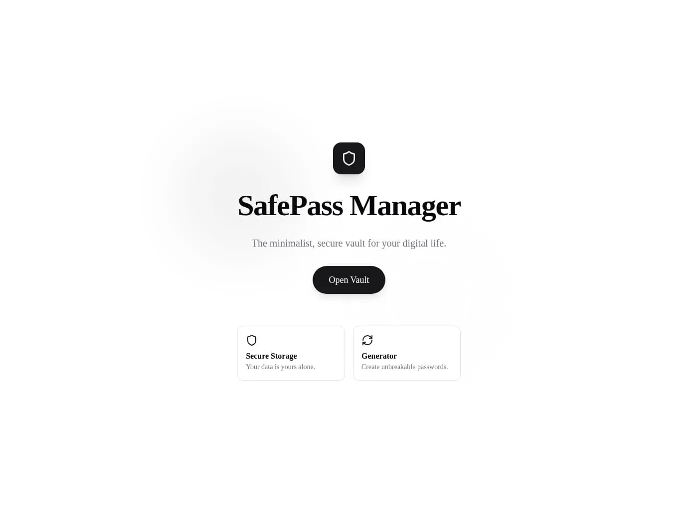 SafePass Manager