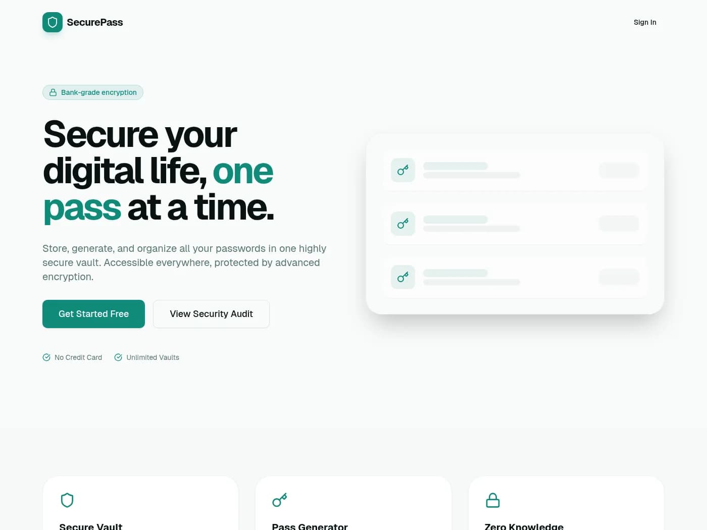 SecurePass Manager