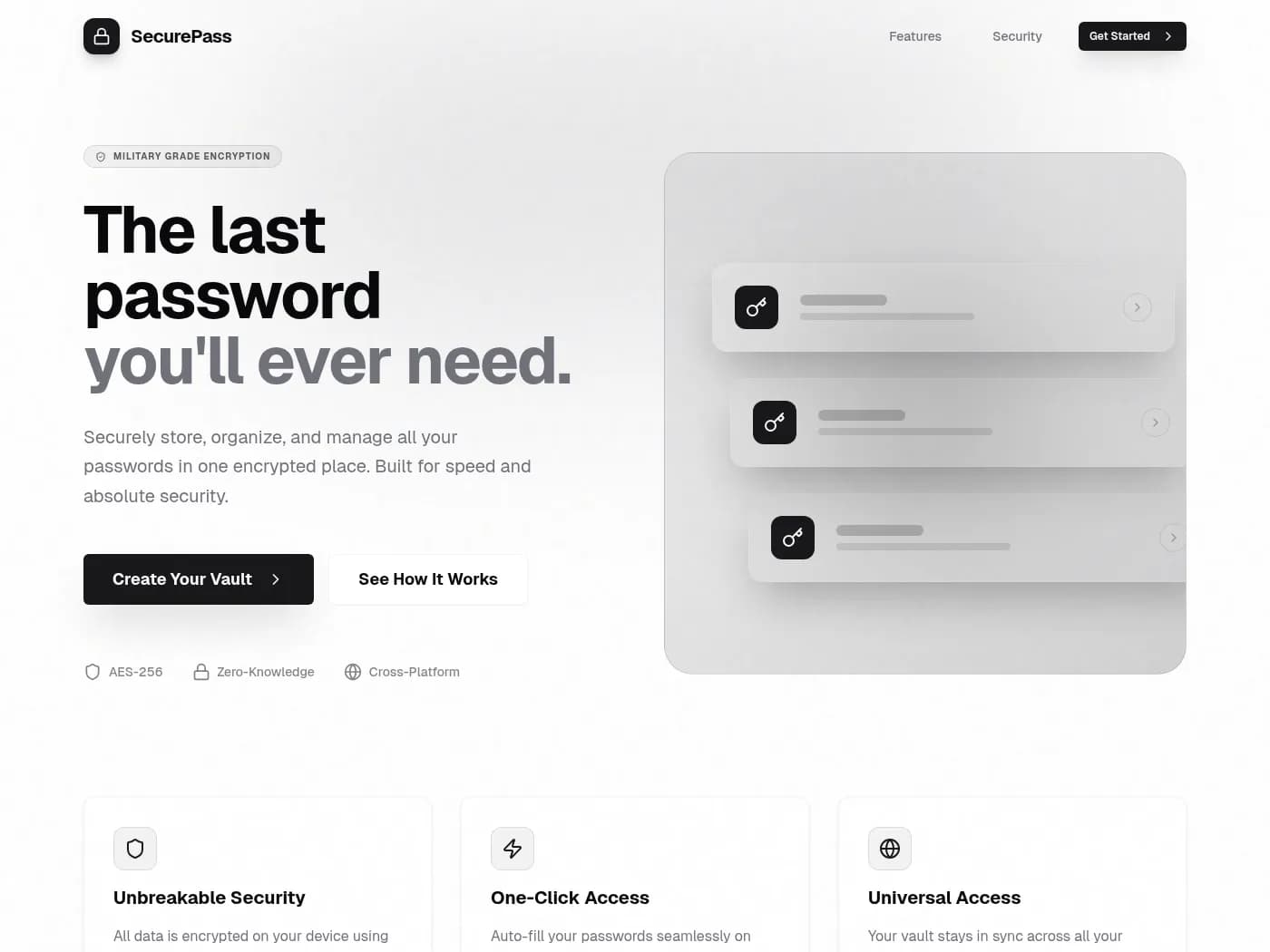 SecurePass Manager