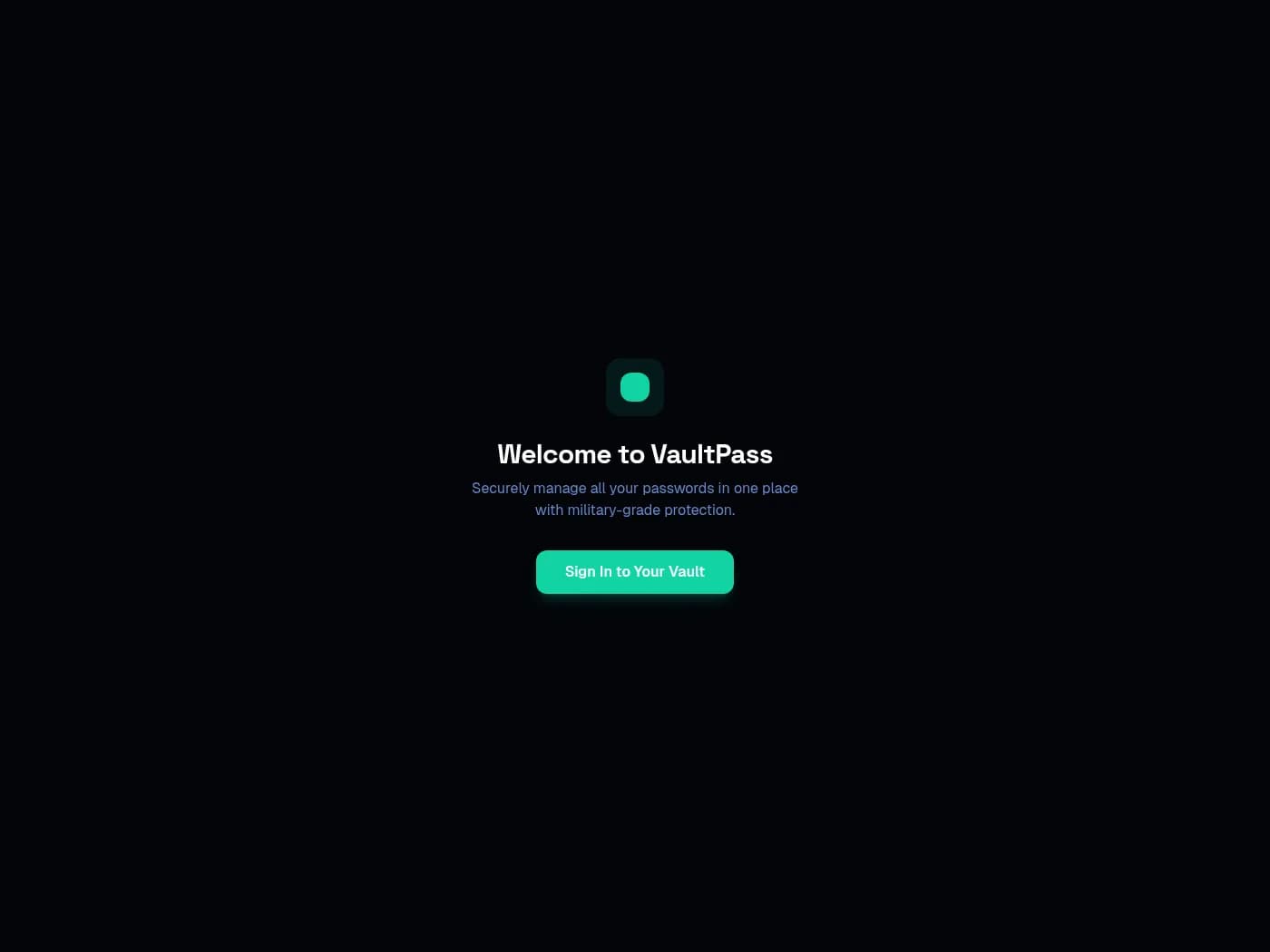 VaultPass Manager