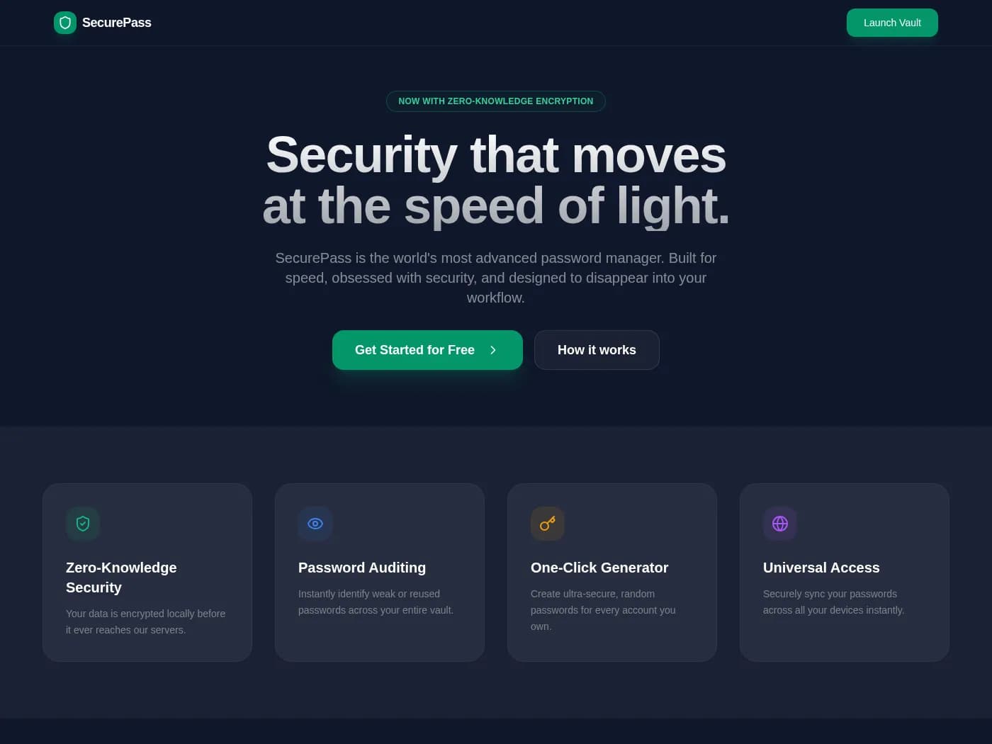 SecurePass Manager
