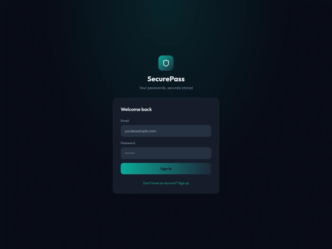 SecurePass Manager