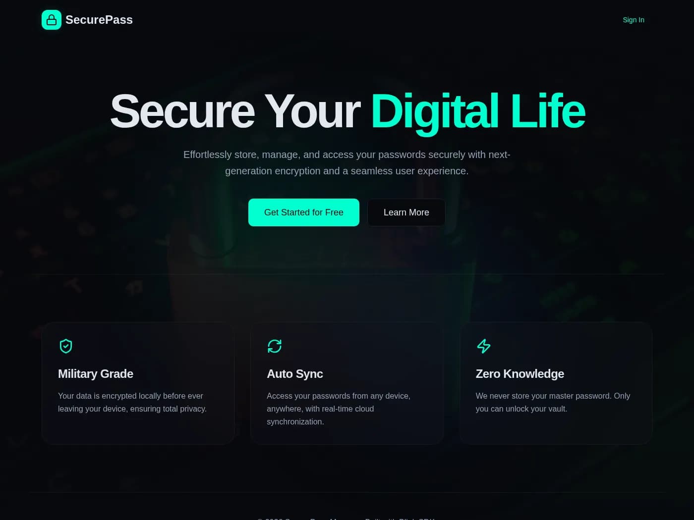 SecurePass Manager