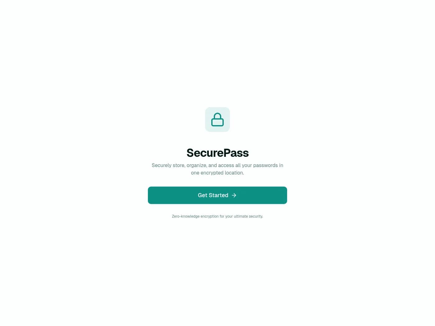 SecurePass Manager