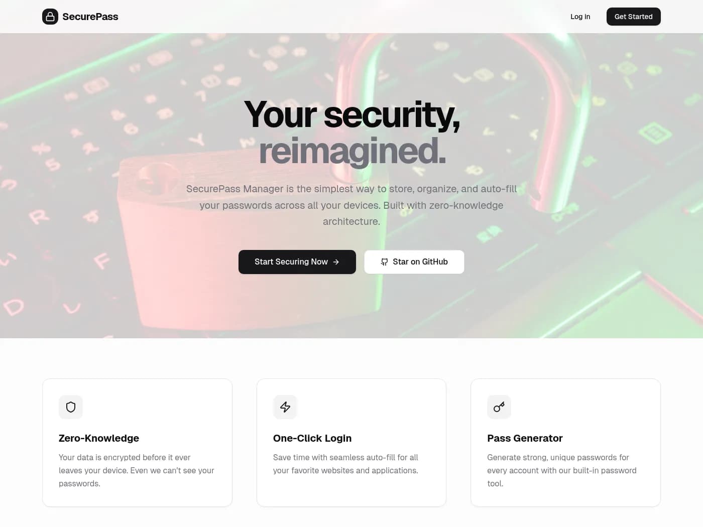 SecurePass Manager
