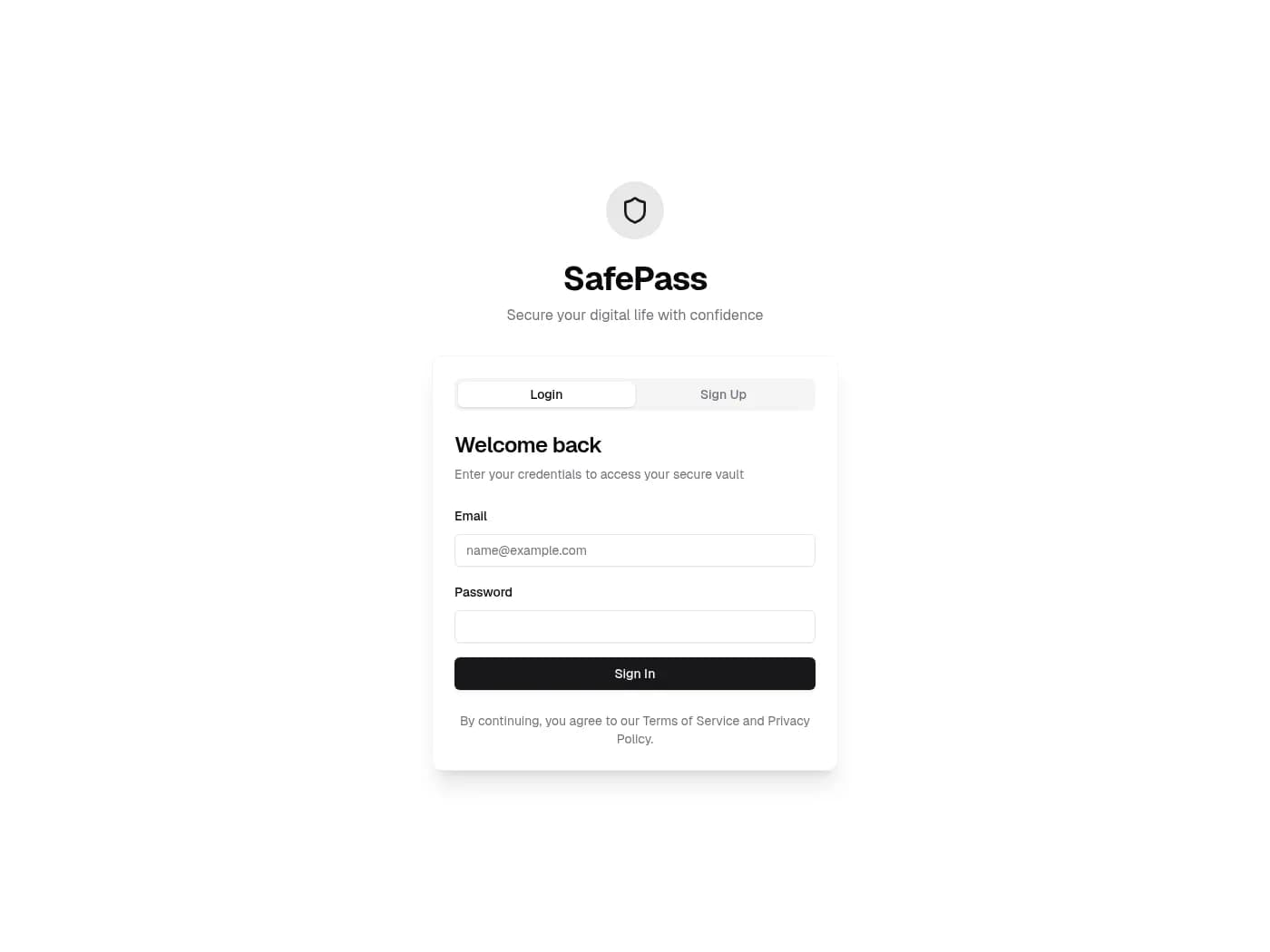 SafePass Manager