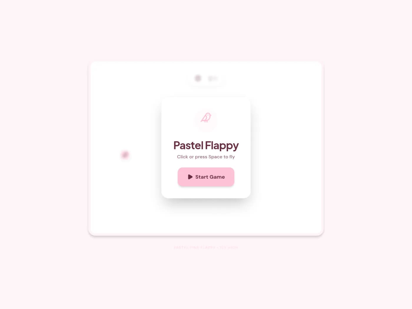 Pastel Pink Flappy