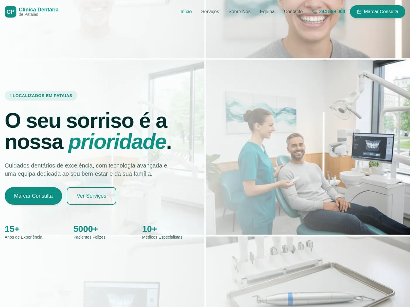 Pataias Dental Clinic Site