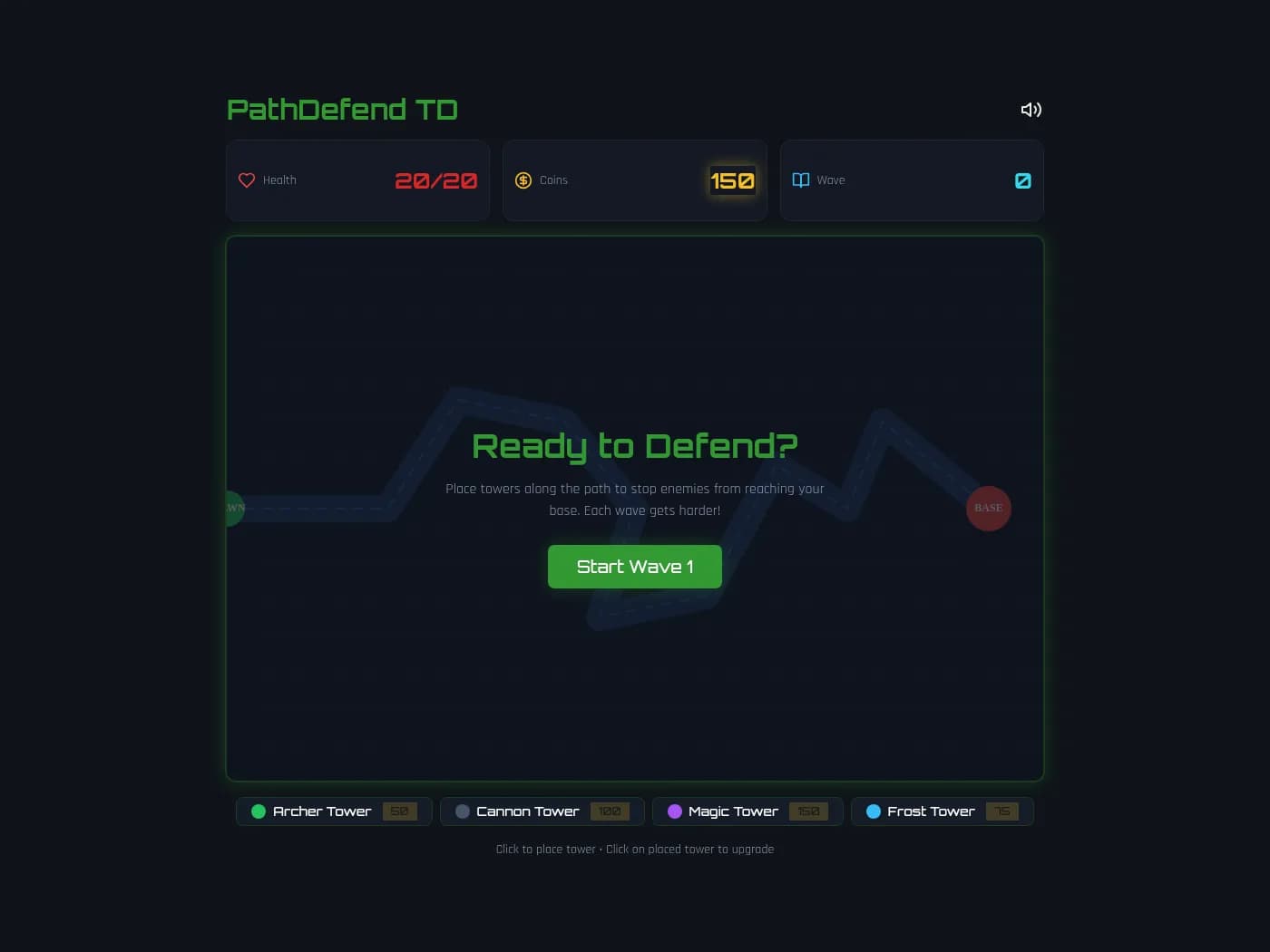 PathDefend TD