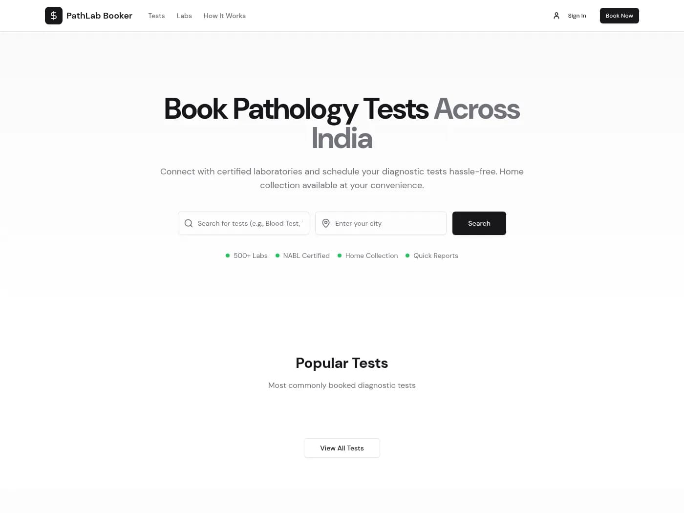 Pathology Booker India