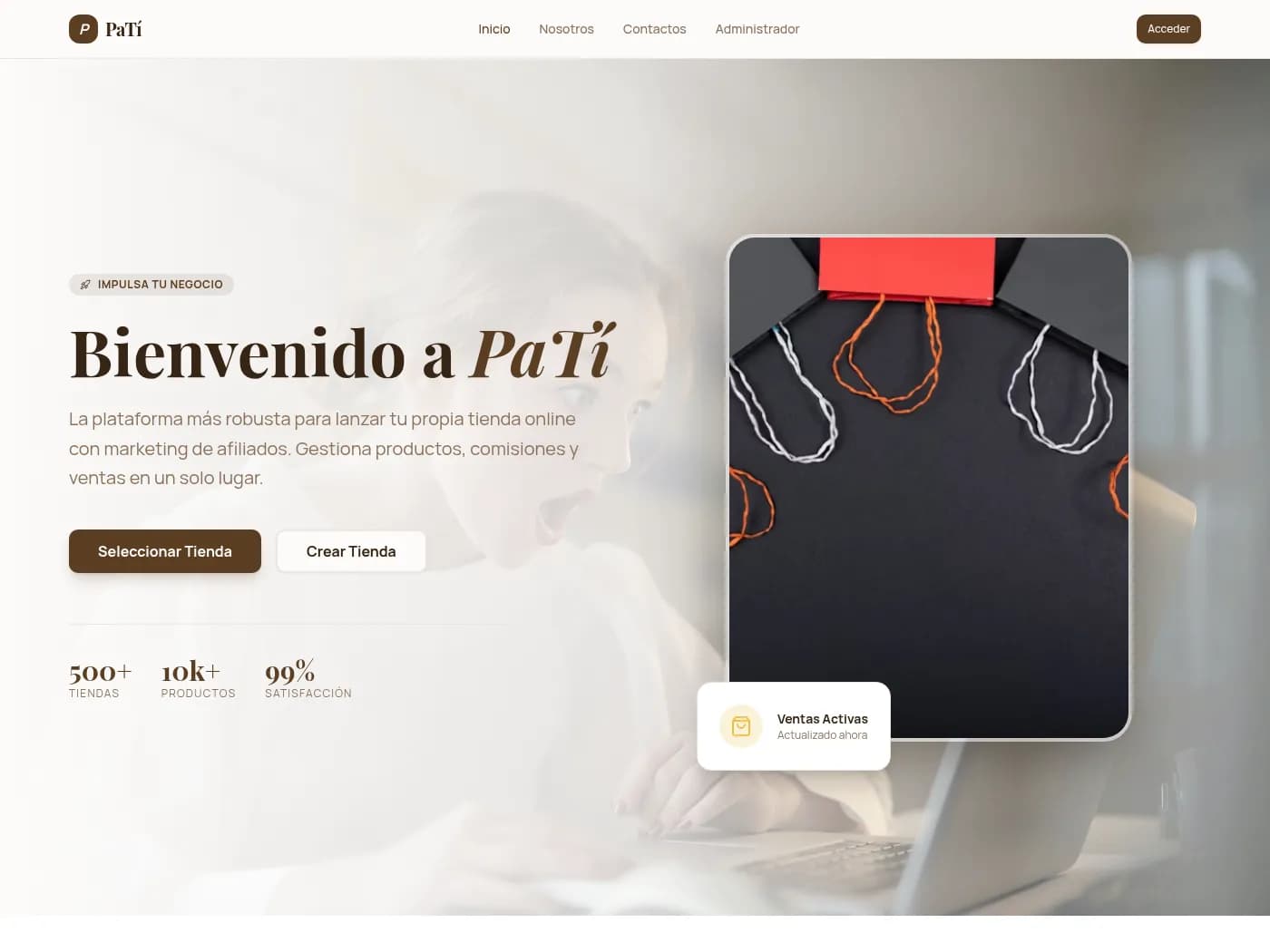 PaTí Online Store Builder