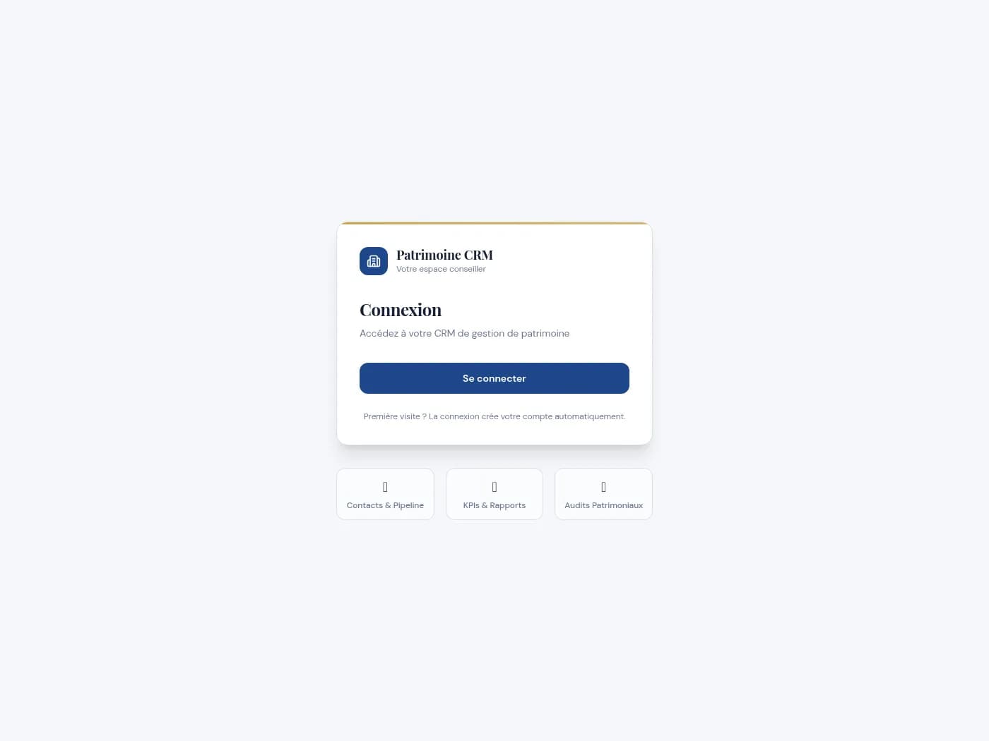 Patrimoine CRM Pro