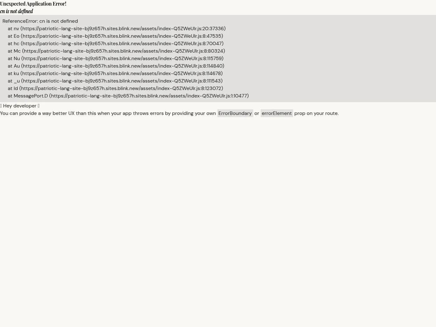 Patriotic Multilingual Site