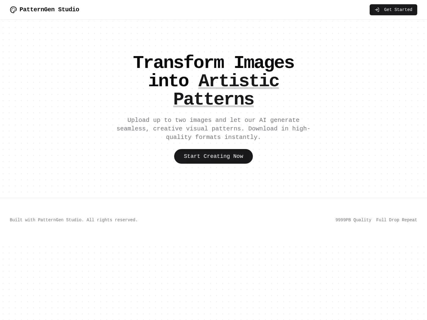 PatternGen Studio