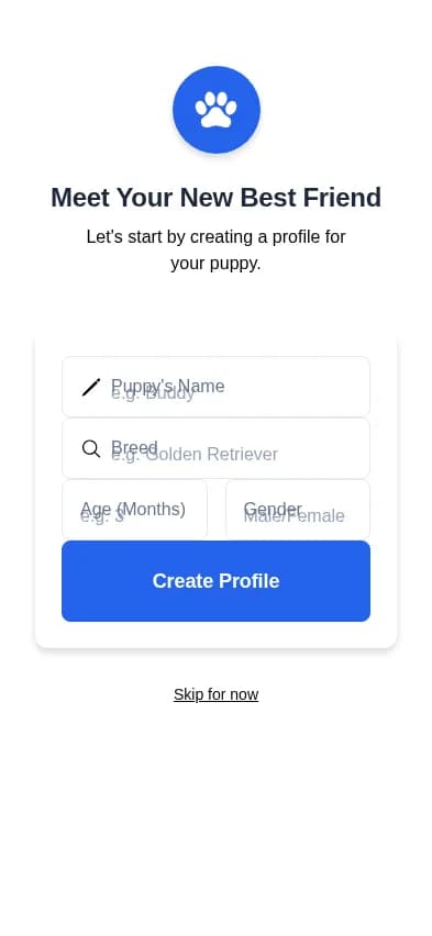 Pawmentor Puppy AI Trainer