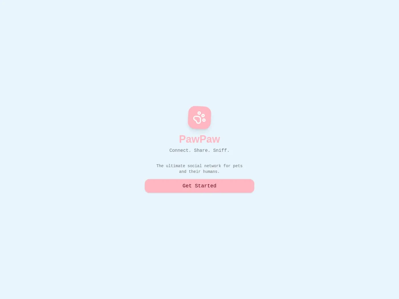 PawPaw Pet Social Network