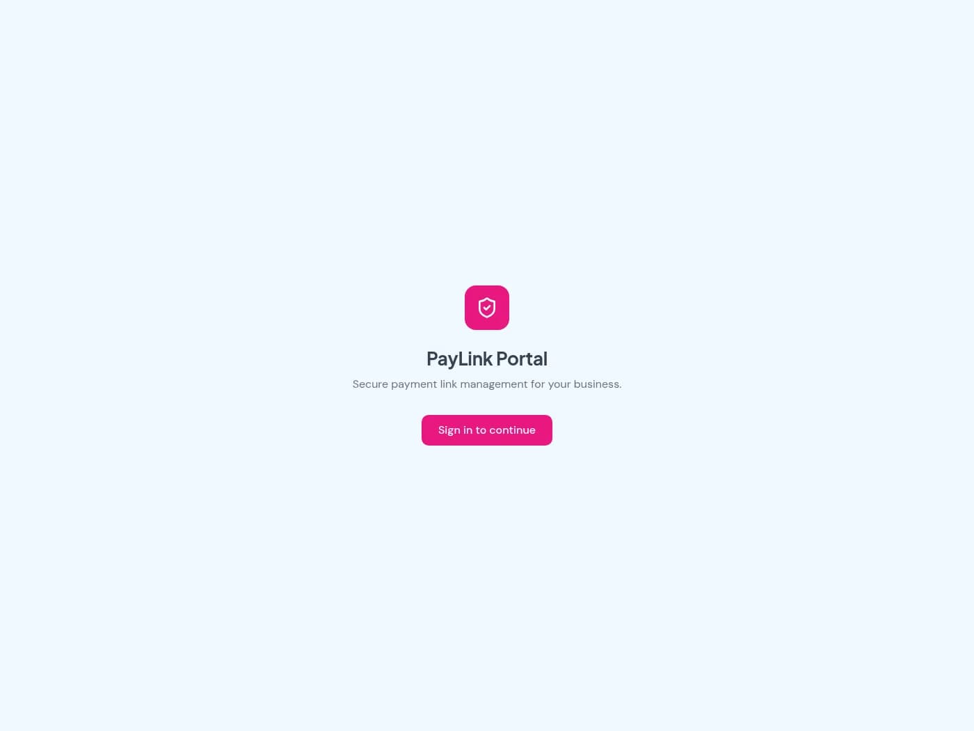 PayLink Portal