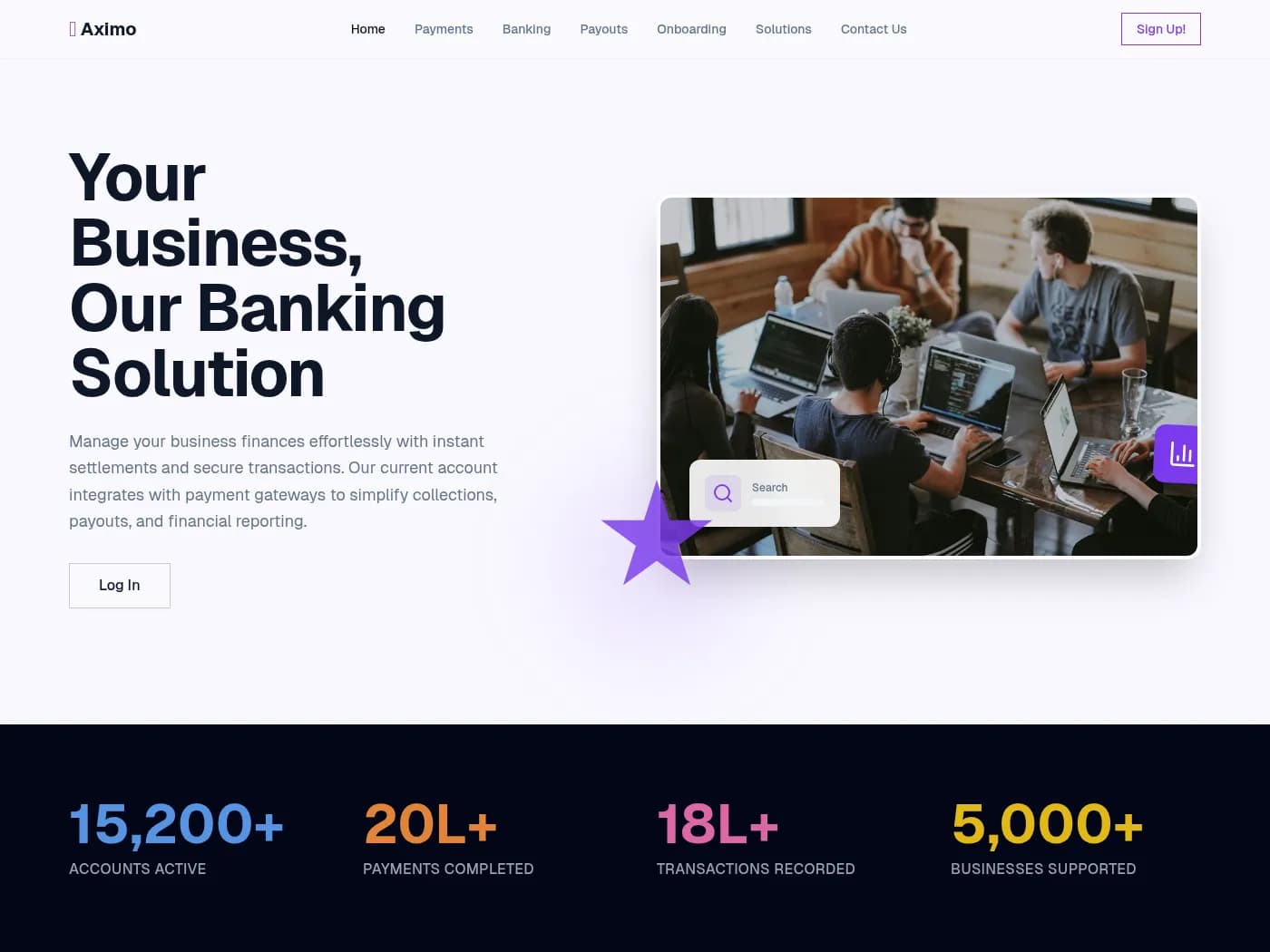 Modern Payment Portal