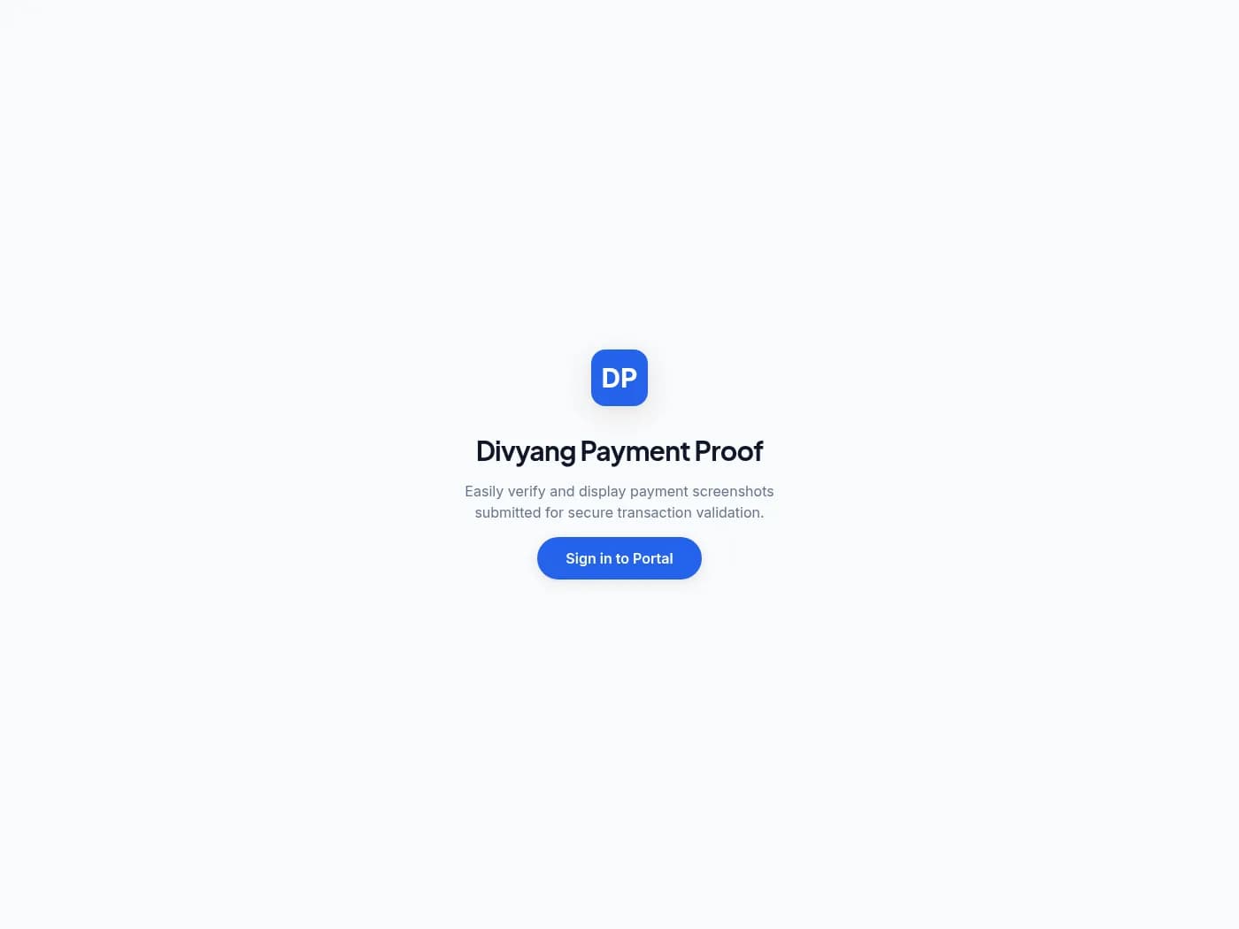 Divyang Payment Proof