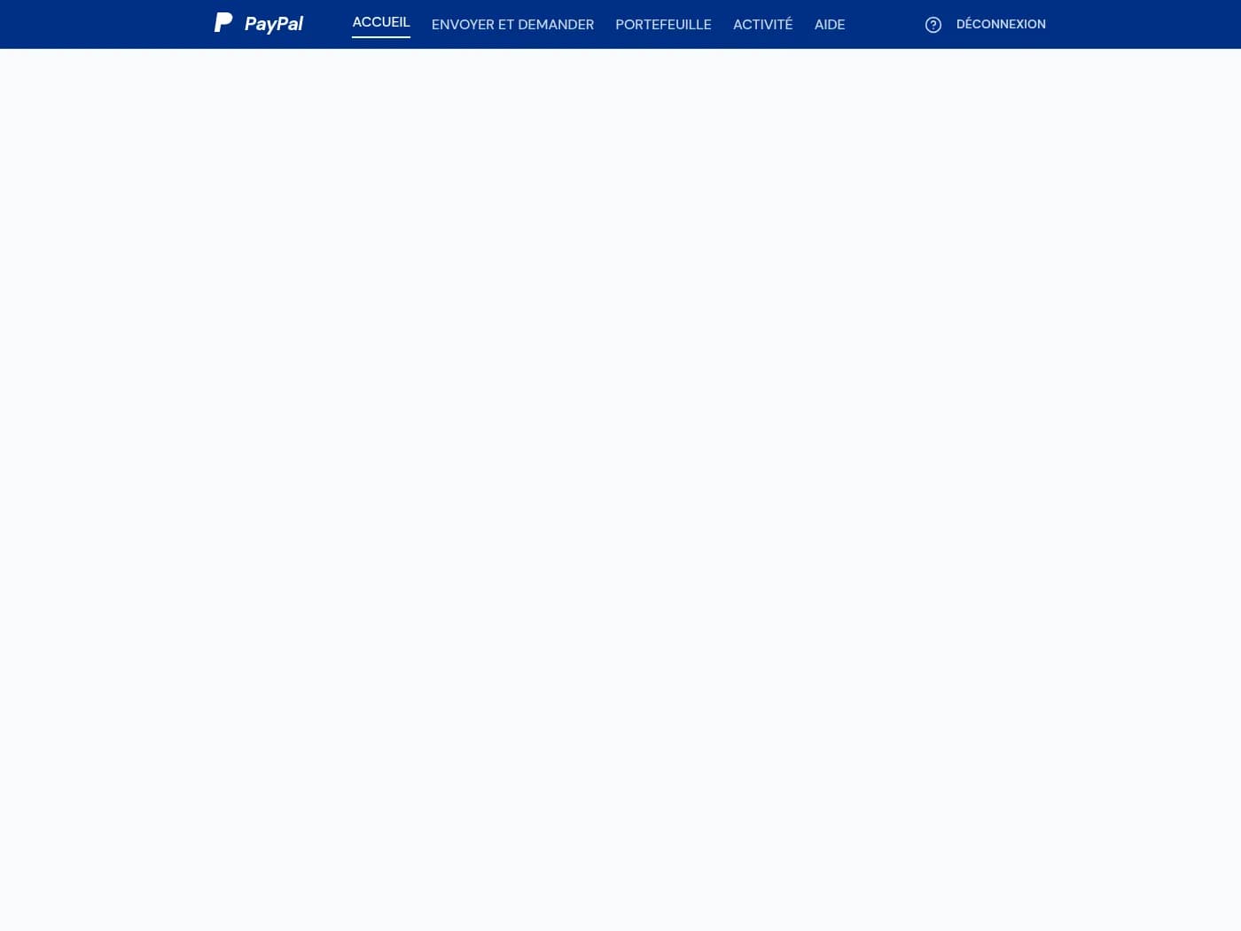 PayPal Frozen Balance Clone