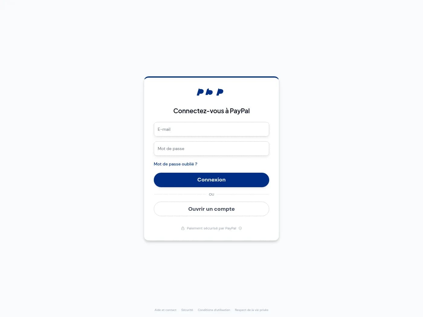 PayPal Connect Portal