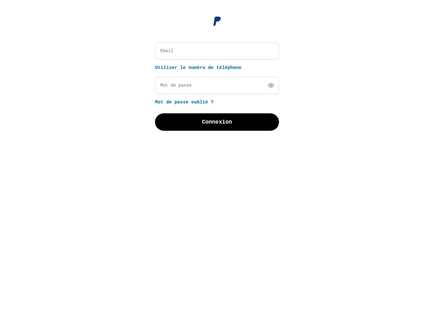 PayPal 2026 Login Clone