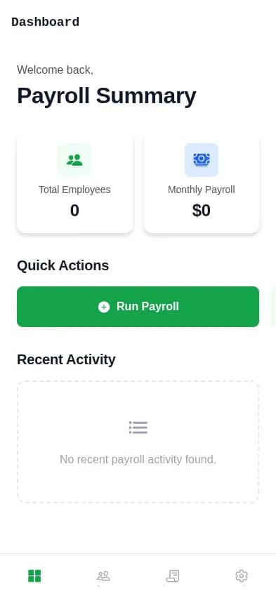 Simple Payroll Mobile
