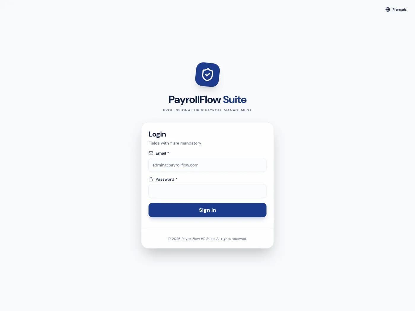 PayrollFlow HR Suite