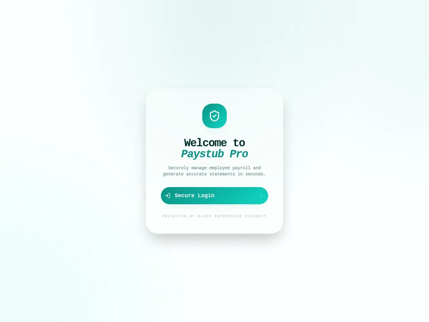 Paystub Generator Pro