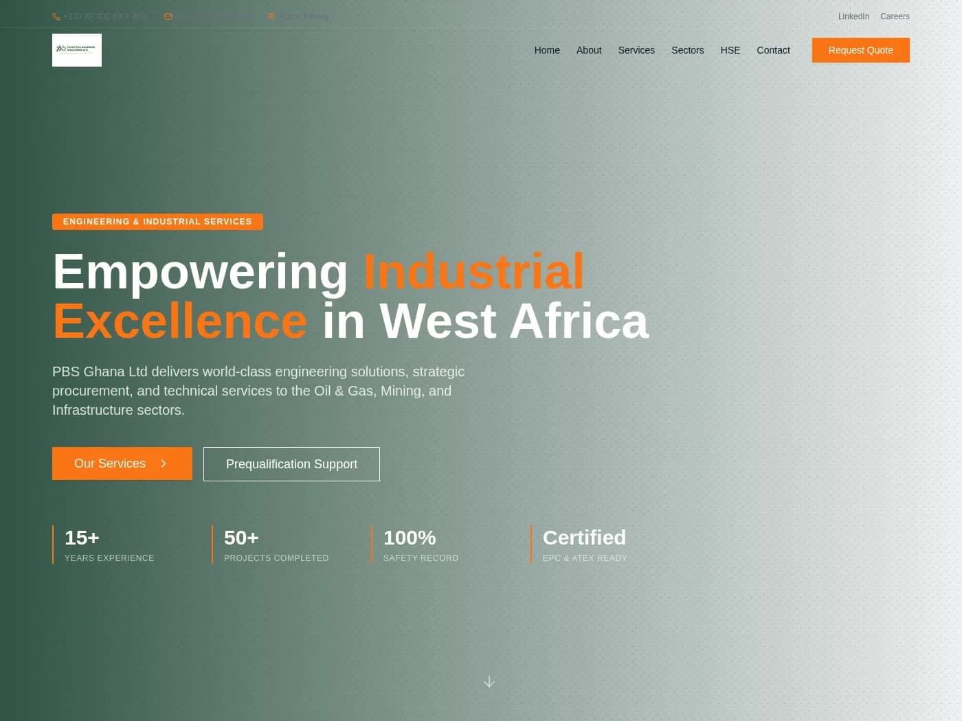 PBS Ghana Corporate Site