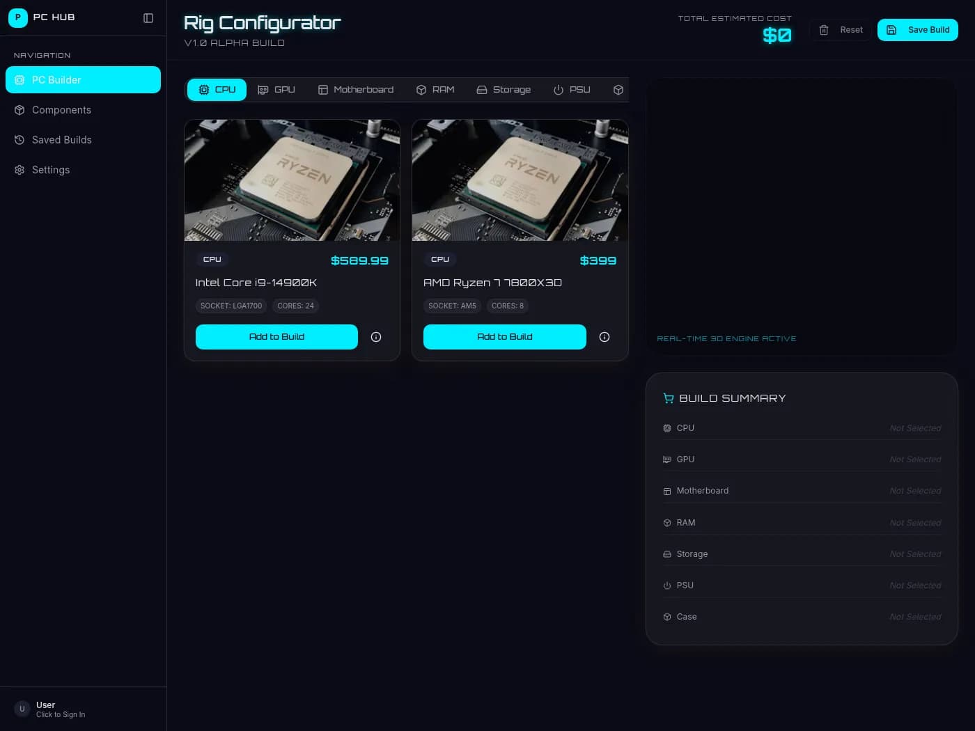 PC Builder Hub