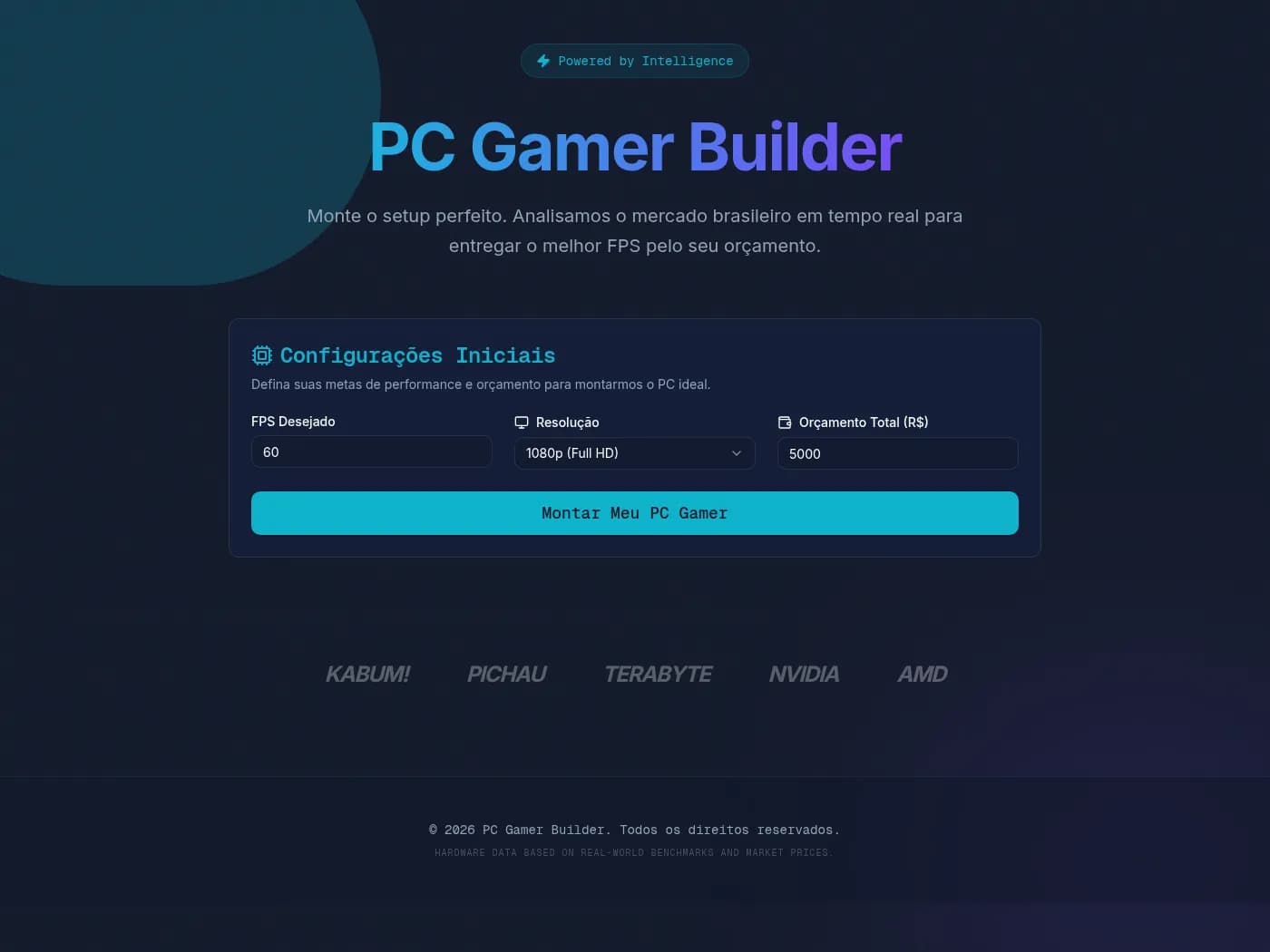PC Gamer Builder