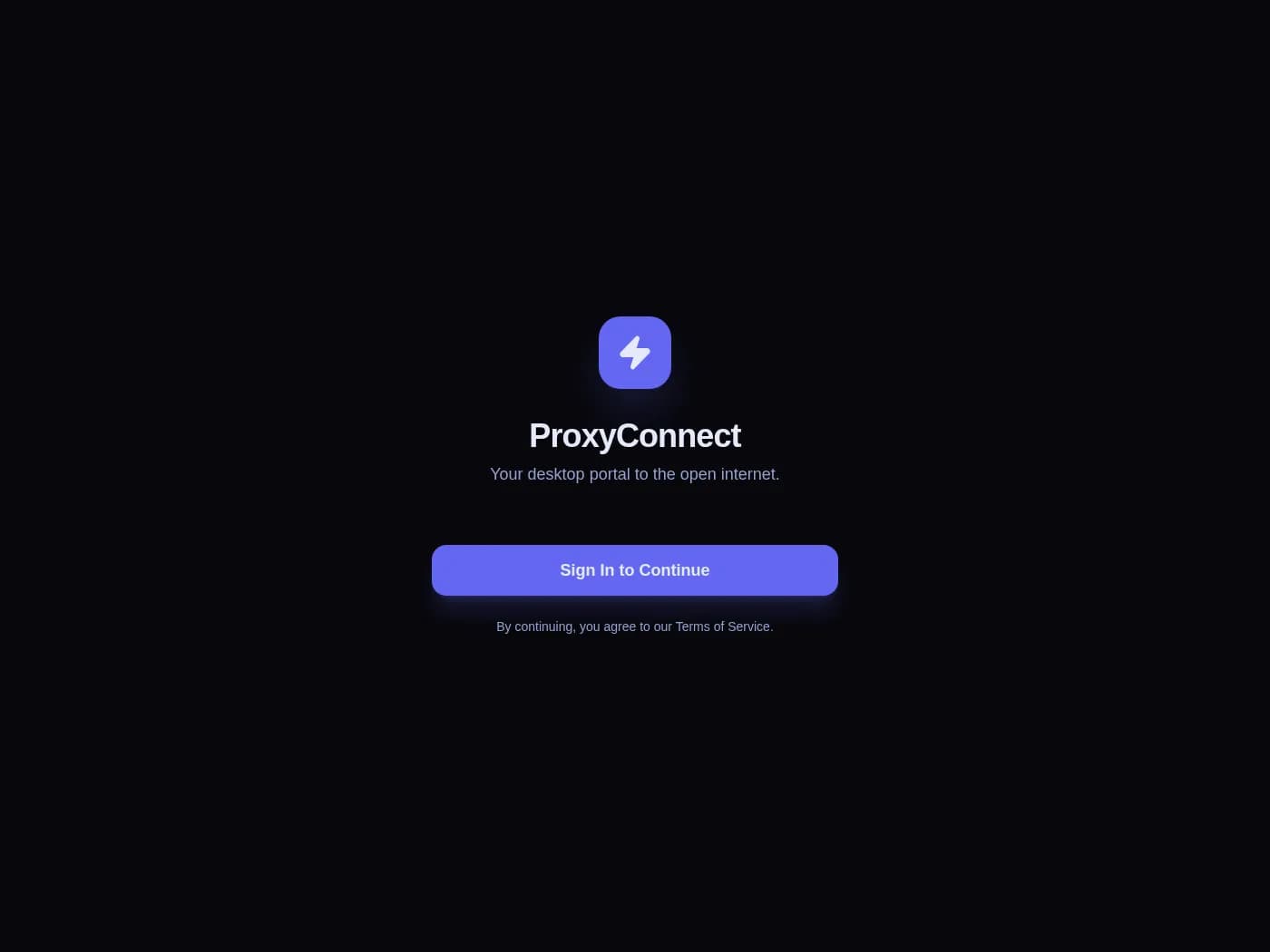 PC Proxy Connect
