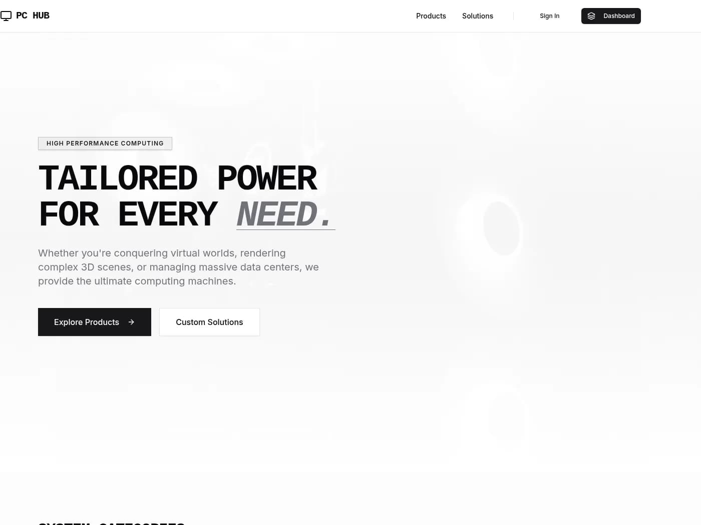 PC Selector Hub