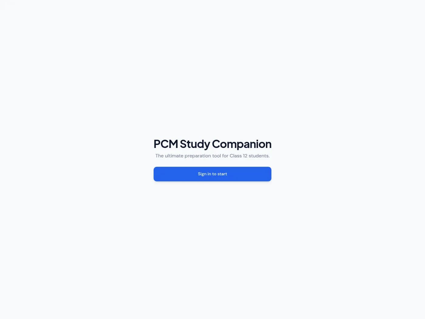 PCM Study Companion