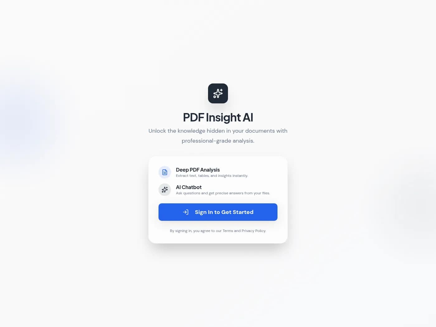 PDF Insight AI
