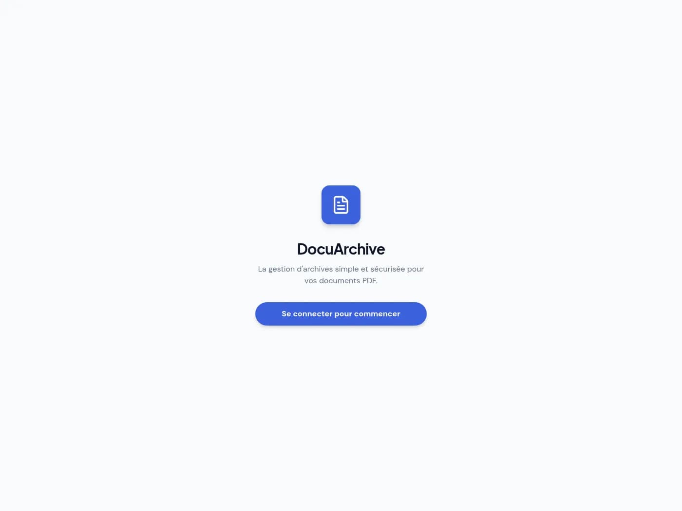 DocuArchive Manager